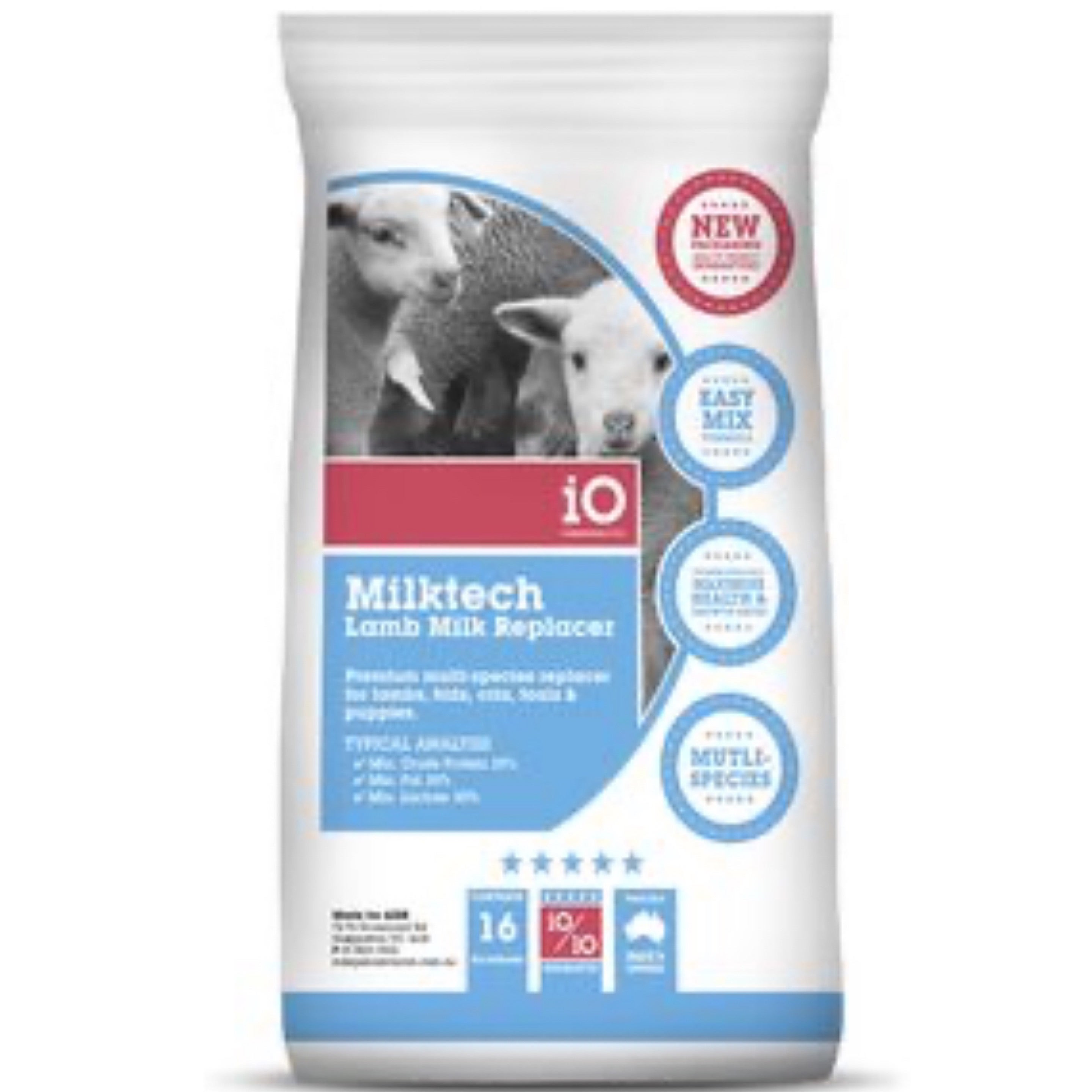 iO Milktech Lamb Replacer | Canberra Stockfeeds & Pets