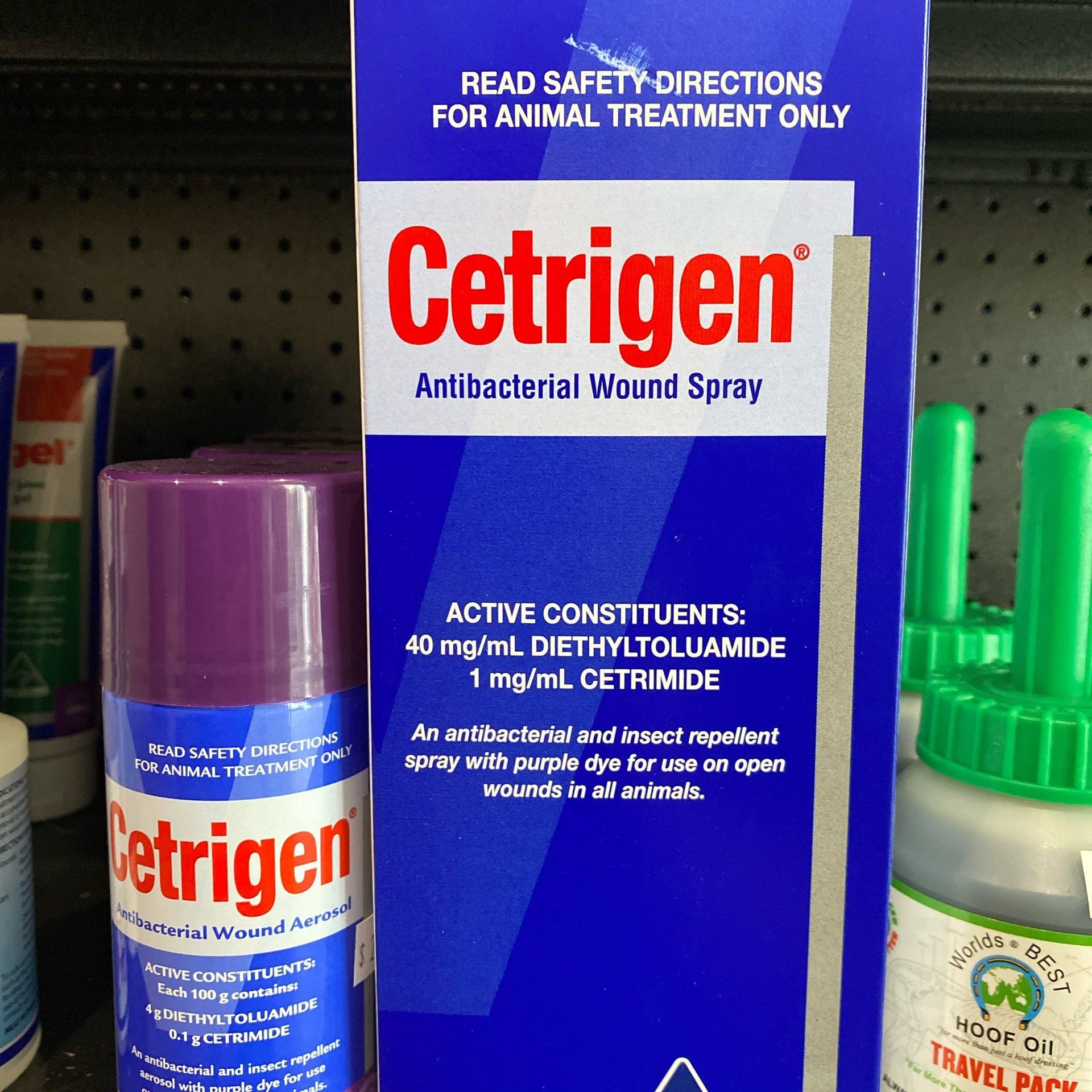 Virbac Cetrigen antibacterial wound spray | Canberra Stockfeeds & Pets